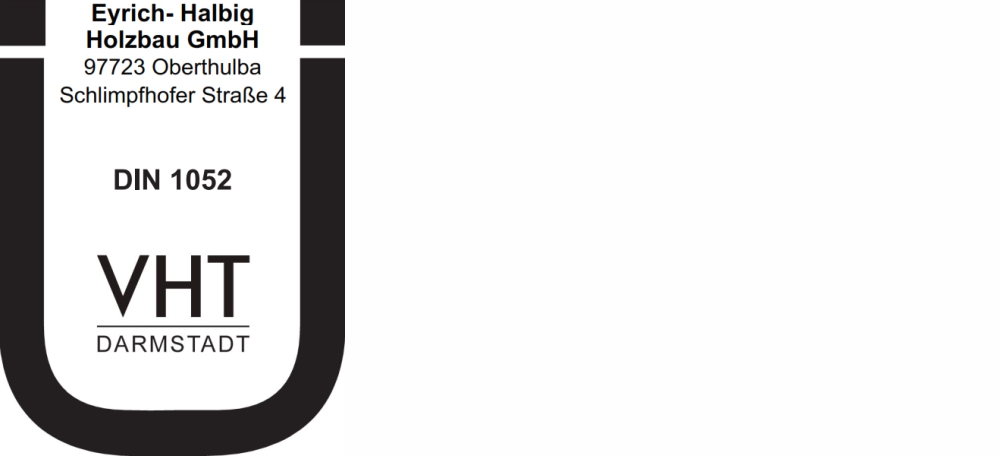Ü-Zeichen | DIN 1052 – EYRICH-HALBIG